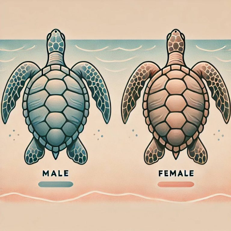 How to Tell the Difference Between Male and Female Sea Turtles - Turtle Snorkeling Oahu ...